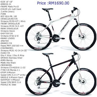 WAN'S CYCLE: Merida Matts 40 MD