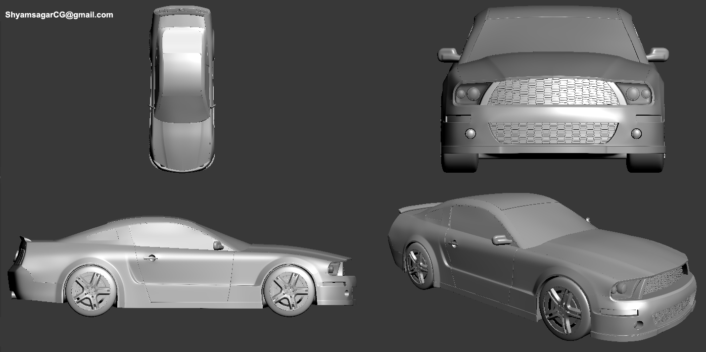 3D Artist-ShyamsagarS: 3D CAR