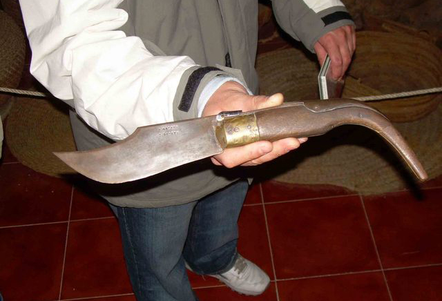 Bowie Knife Fights, Fighters & Fighting Techniques. . .: The Navaja ...