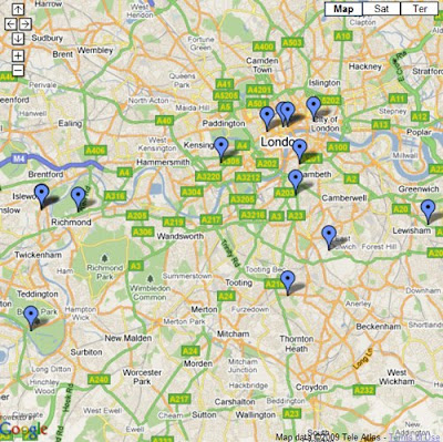 MAKING A MARK: A map of Van Gogh's London