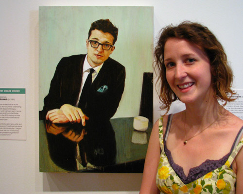 MAKING A MARK: Two American Artists win BP Portrait Prizes