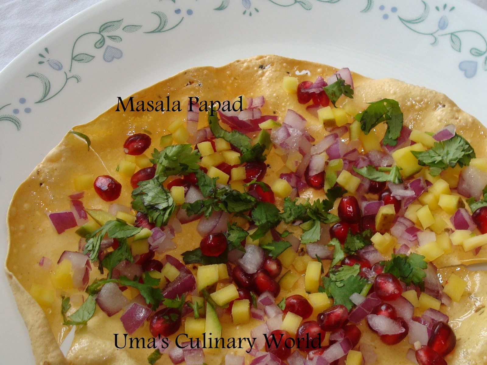 Masala Papad (Papadum)