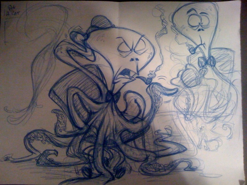 Crackerland - Official Blog: ... more Evil squid