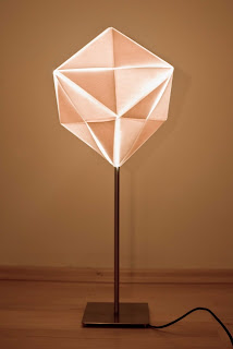 Peacefully Folding Blog: Origami Lighting Fixtures