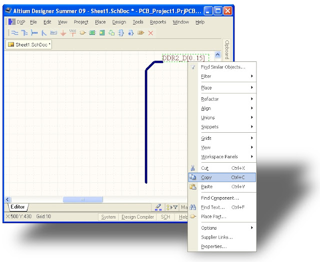 Chicken Freighter: Altium Designer: Smart-pasting descending net labels
