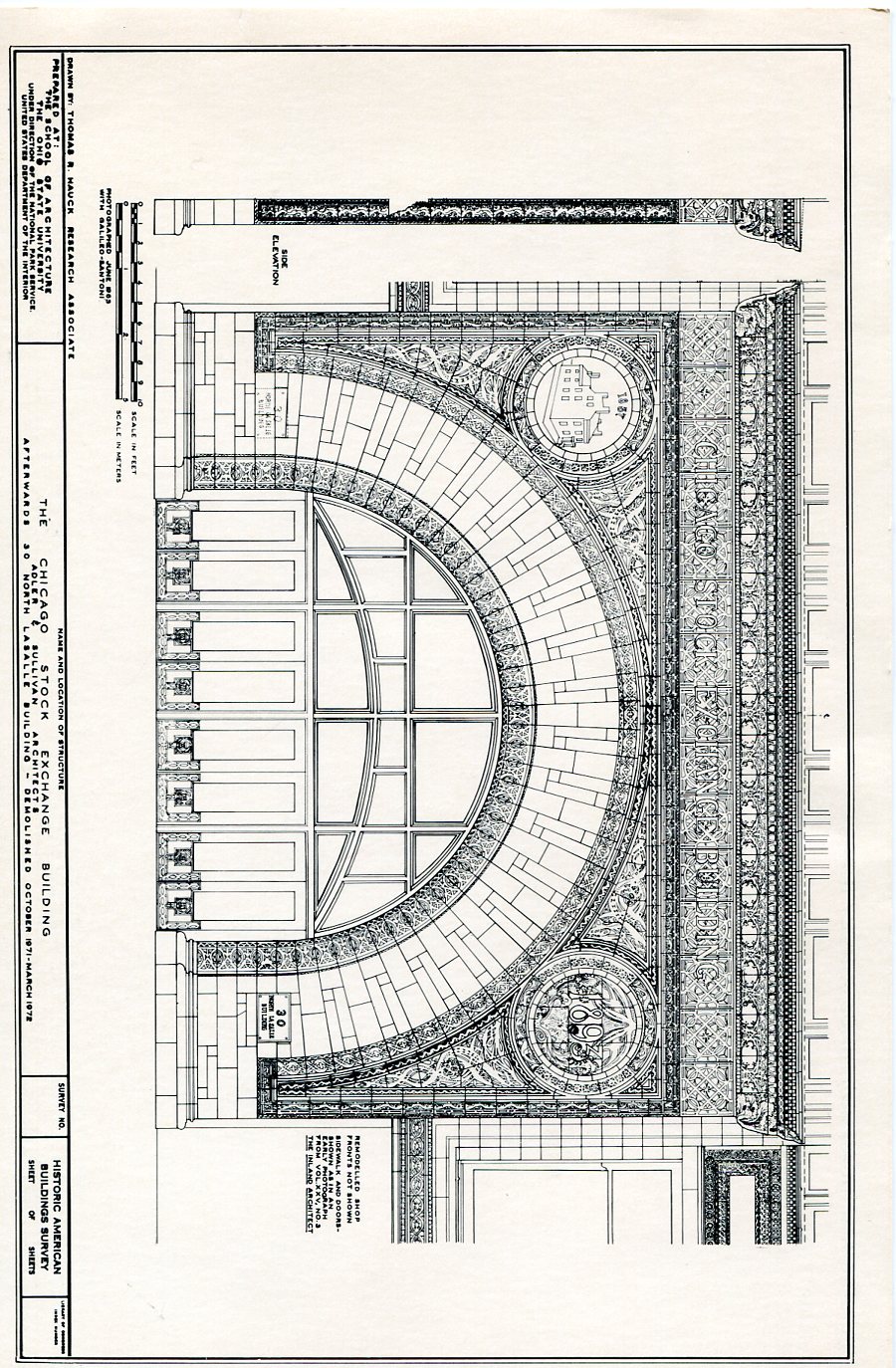 Drawings + Documents Archive: Louis Sullivan film tonight @ 7:30