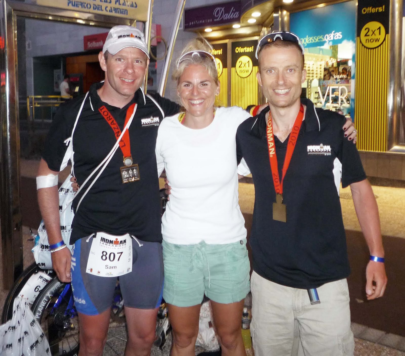 One last '50 Weeks to Kona'... honest!: Home time...