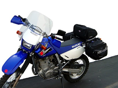 Suzuki DR650 Dual-sport Adventures: Windscreens