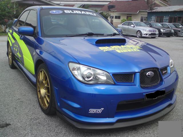 Kean Leong Motorsport(sunway): subaru version 9 front lip