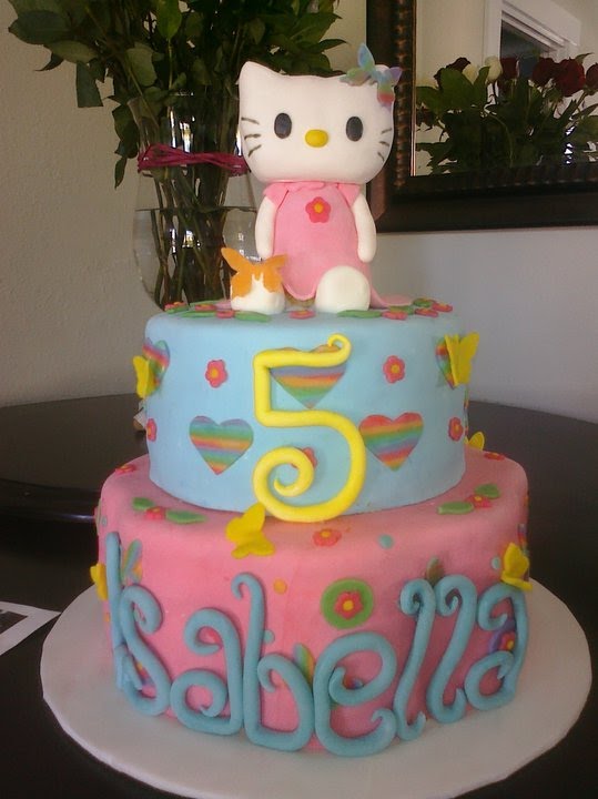 Pam's Custom Cakes: Hello Kitty Cakes