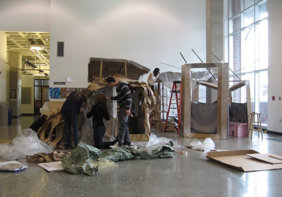 ino-designs: Wrapping up the ->Makeshift Shelter