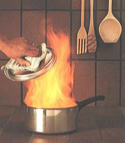 Tioga Fire Protection and Fire Prevention: KEEP A LID ON COOKING FIRES‏