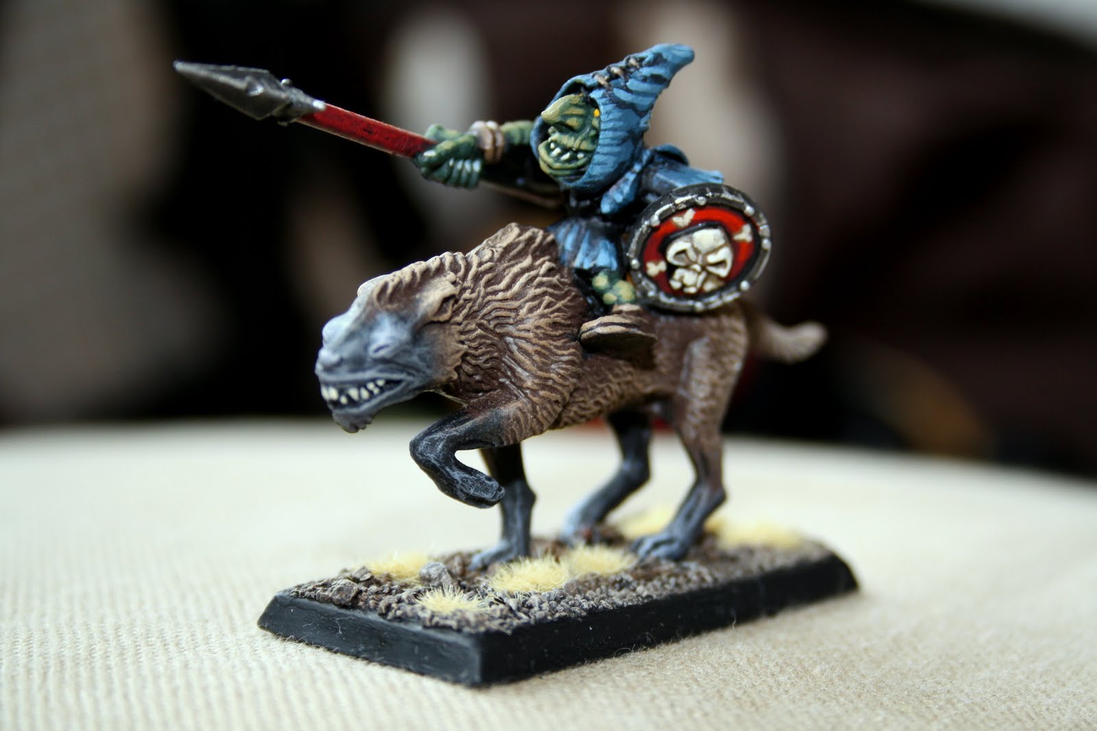 The Art of War: Night Goblin Warg Riders
