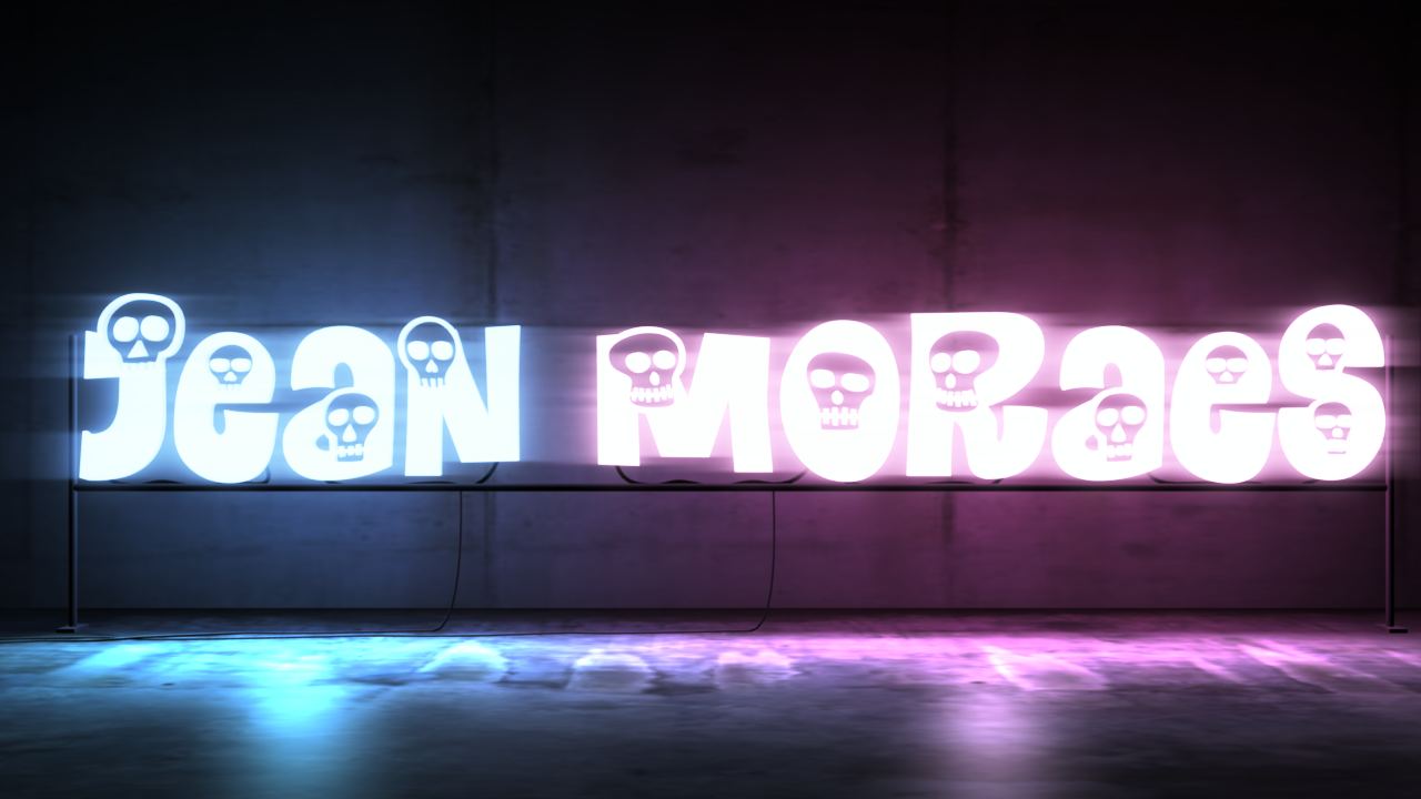 Jean de Moraes: Neon - Blender 3D