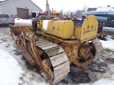 DDPARTS, ESTATE SALE TRACTORS: d4 cat dozer sn 7u8677 # 88 $2000.00
