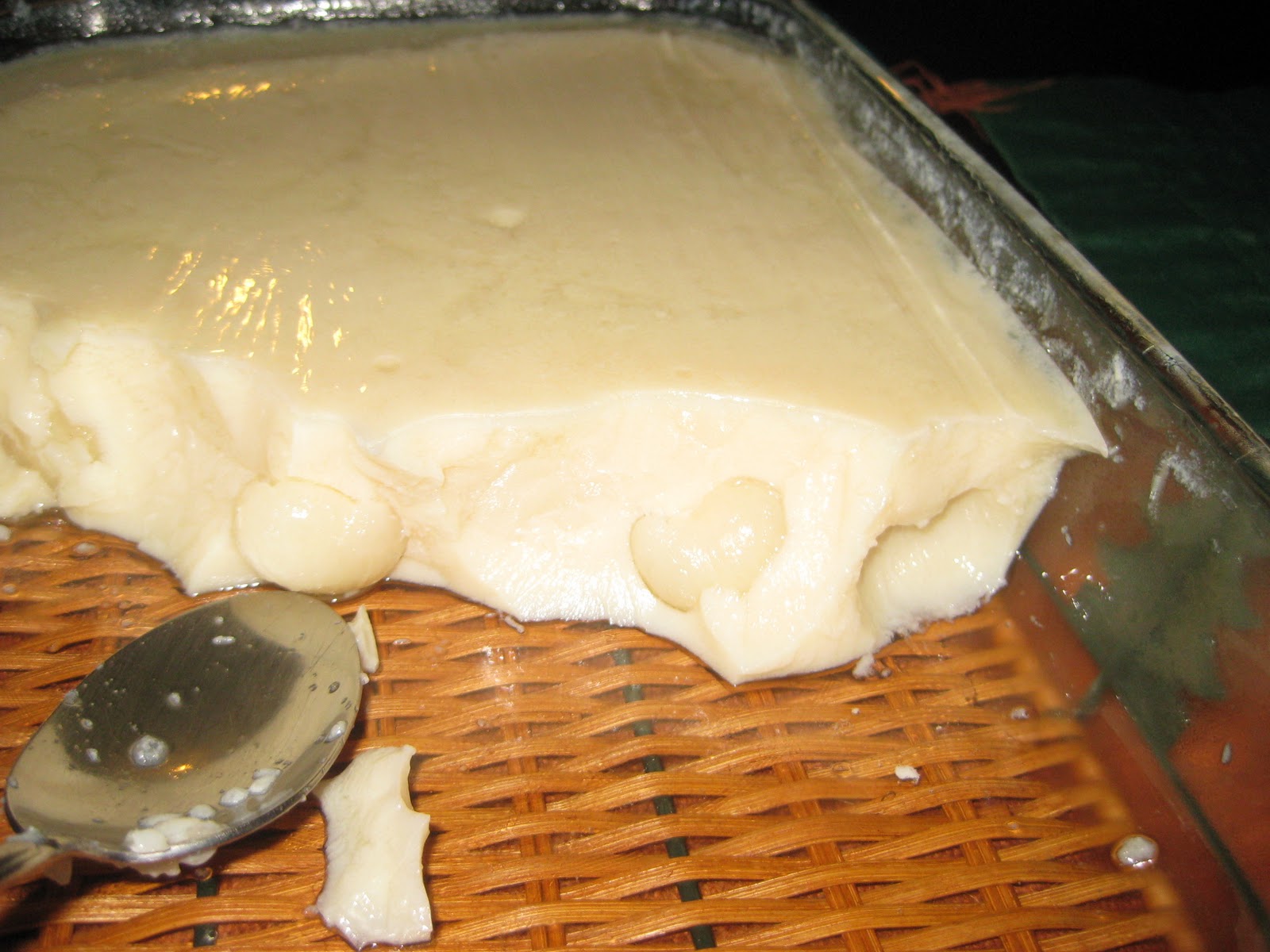 Raymond's Kitchen: From Grandma's To Ours: Soy Milk and Longan Pudding