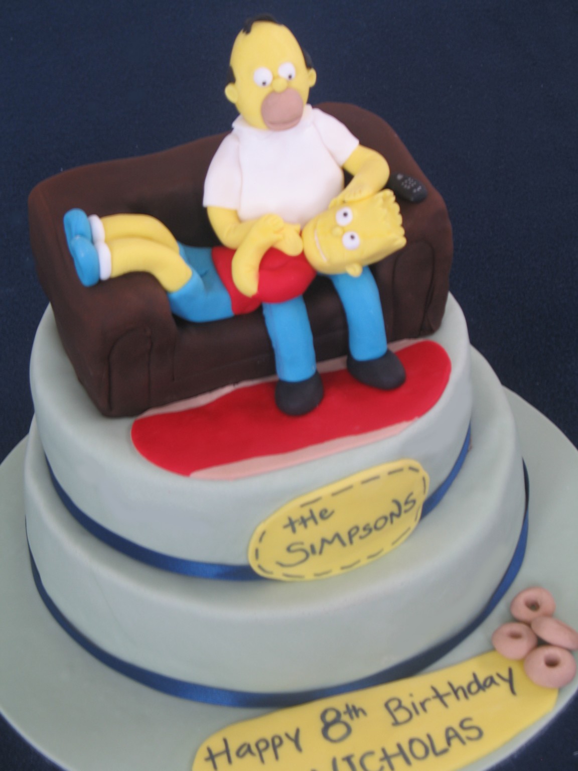 Blissfully Sweet: The Simpsons Birthday Cake