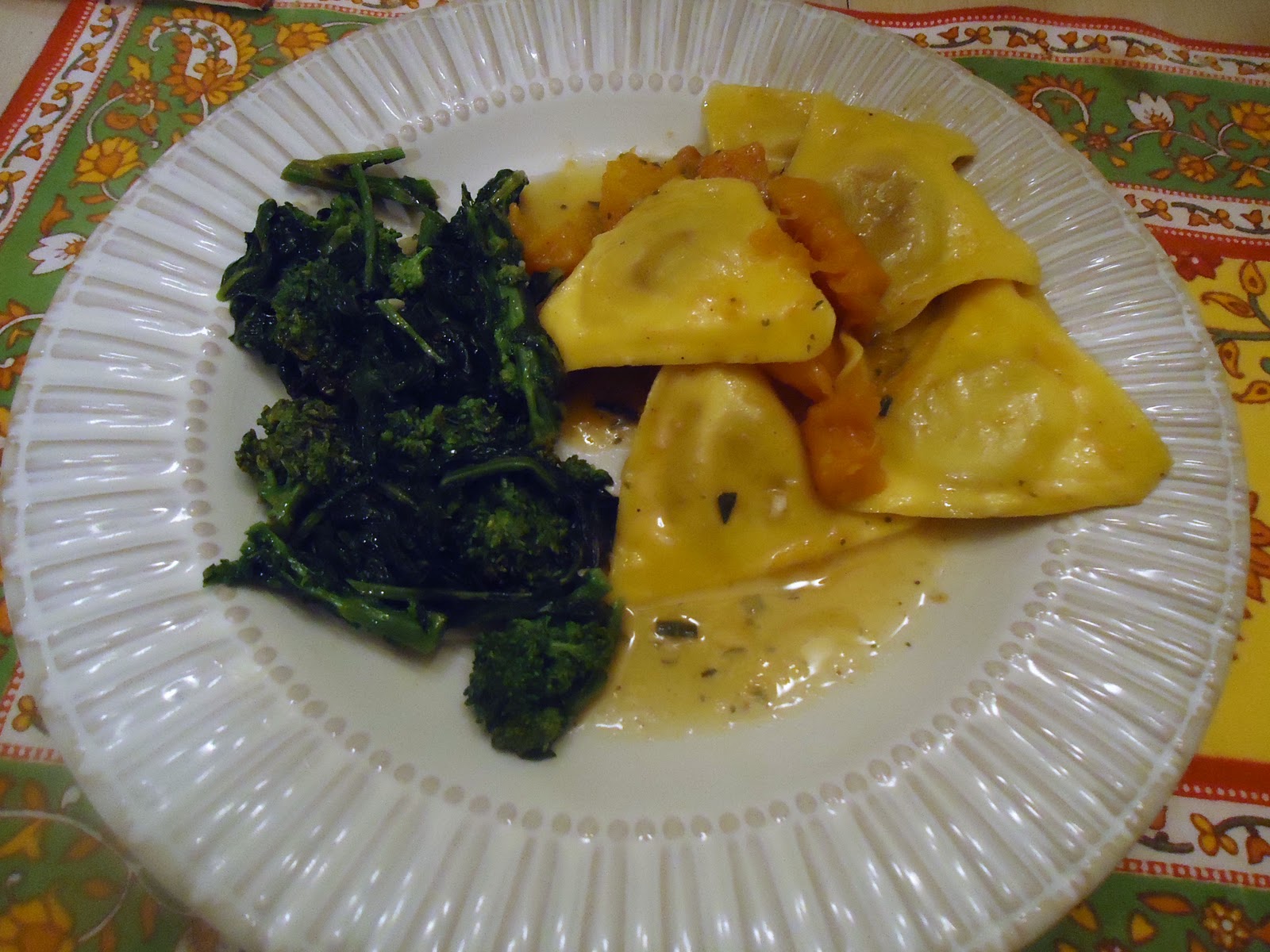 naturally gourmet: Butternut Squash Ravioli with Brown "Butter" Sage ...