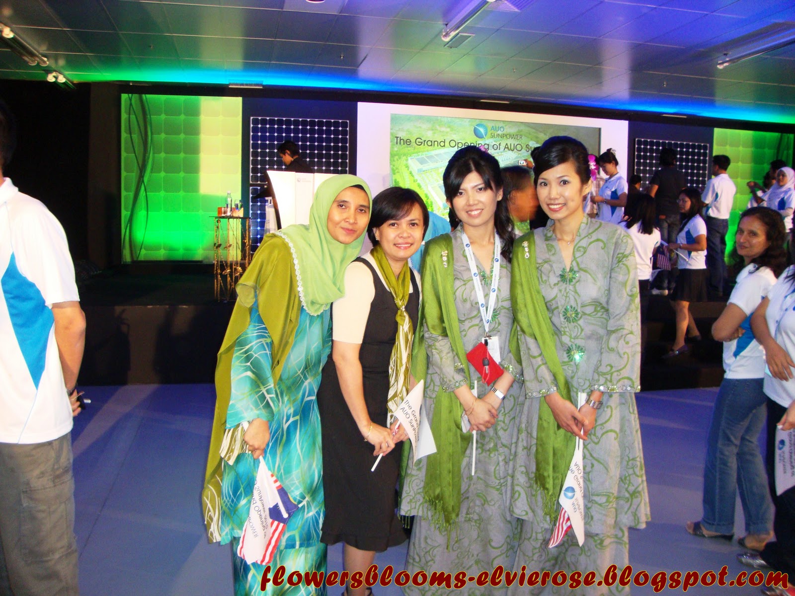 FLOWERSBLOOMS by "Elvie": AUO SunPower Grand Opening (Fab 3), December ...