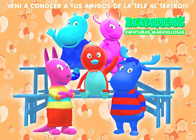 Teatro de Tres Arroyos: 1 de agosto: The Backyardigans