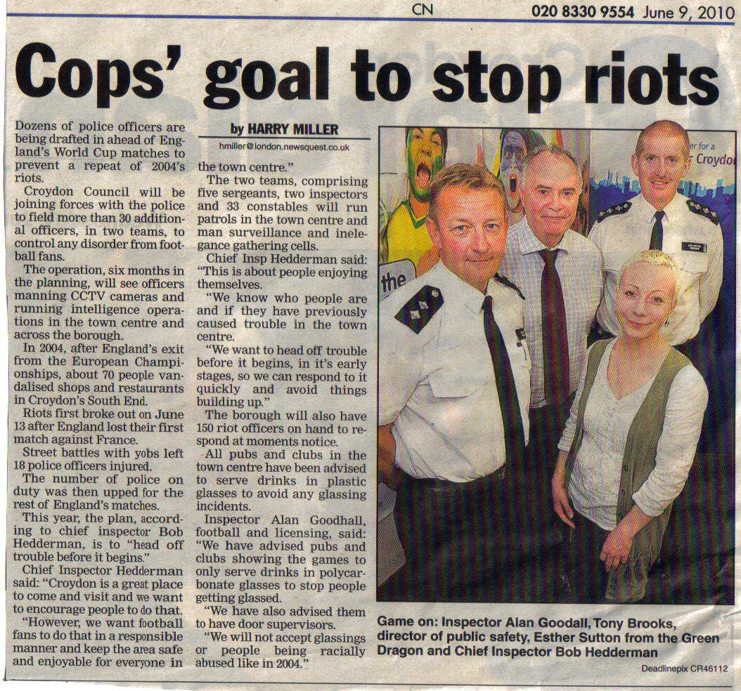 Croydon, Sutton and Surrey Greens: Esther Sutton working with Director ...