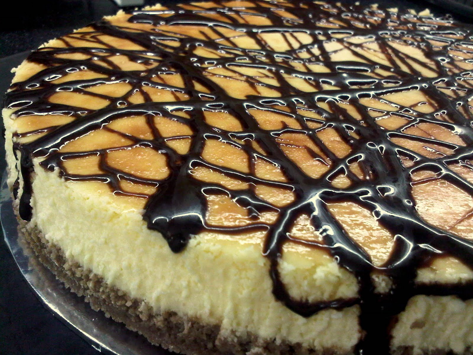 the batter baker: Almond Cointreau Cheesecake