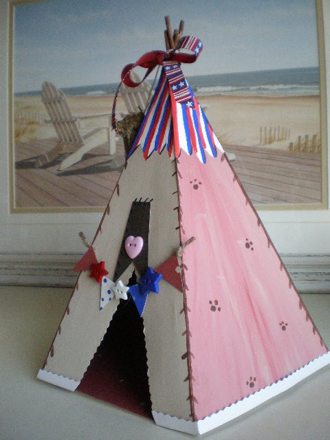 Cinderella Moments: A Paper Teepee