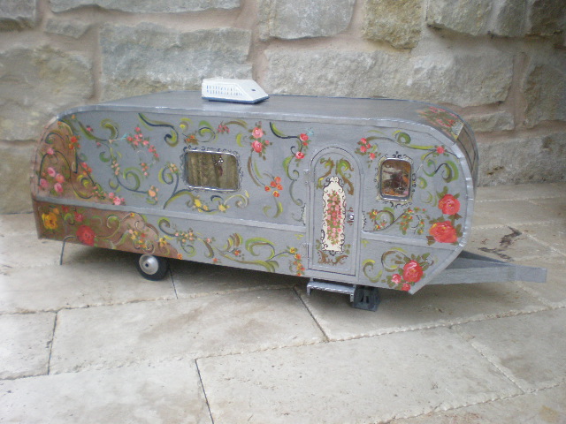 Cinderella Moments: Gypsy Travel Trailer Dollhouse: All Done!