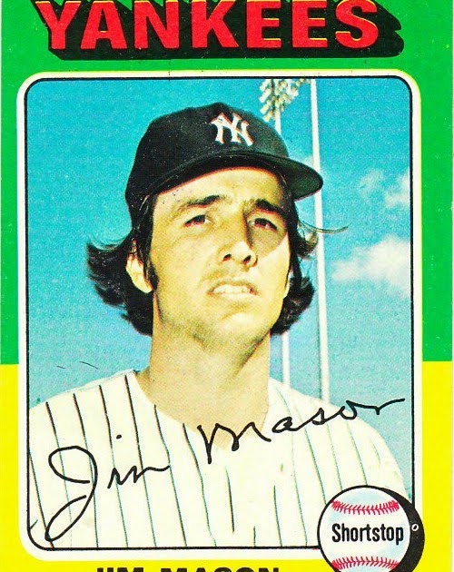 1975 Topps (it's far out, man): #136 - Jim Mason