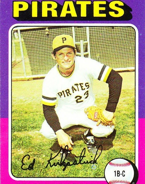 1975 Topps (it's far out, man): #171 - Ed Kirkpatrick