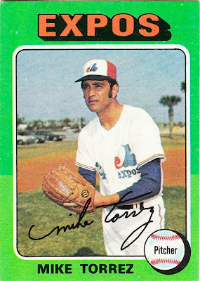 1975 Topps (it's far out, man): #254 - Mike Torrez
