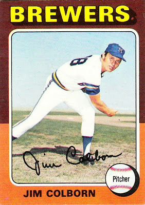 1975 Topps (it's far out, man): #305 - Jim Colborn