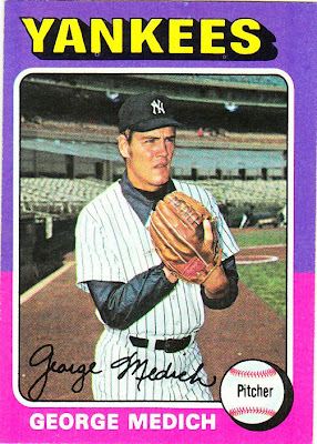 1975 Topps (it's far out, man): #426 - George Medich