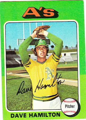 1975 Topps (it's far out, man): #428 - Dave Hamilton