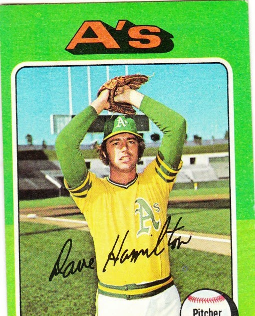 1975 Topps (it's far out, man): #428 - Dave Hamilton