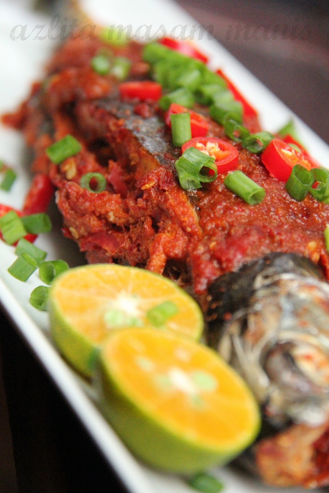 IKAN CENCARU SUMBAT CILI - masam manis