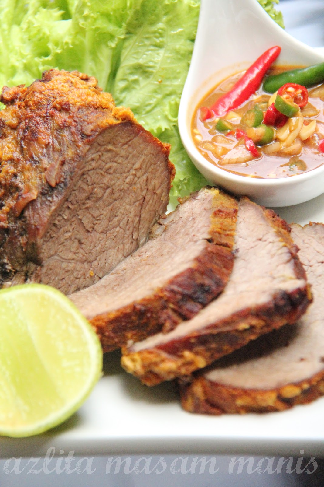 DAGING BAKAR - masam manis