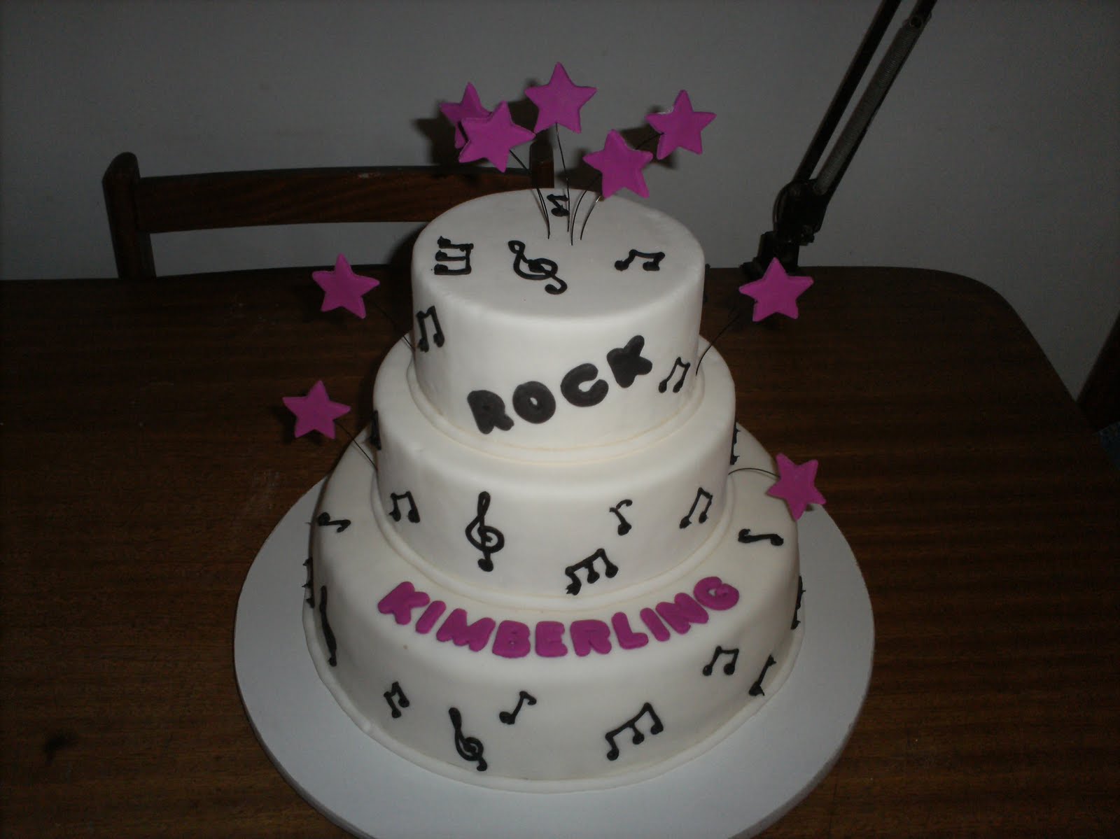 Claudia Bolo Decorado: Bolo Rock