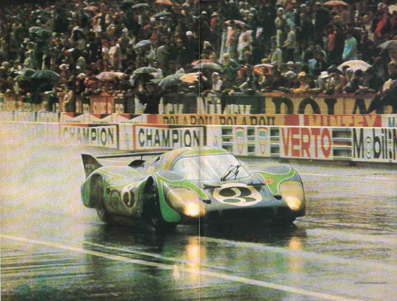 Volta Rápida: Foto 2: Porsche 917L, Le Mans 1970