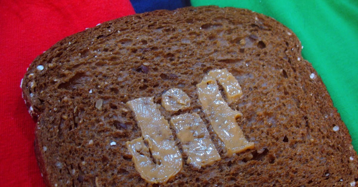 suspect and fugitive: jif peanut butter on whole wheat bread