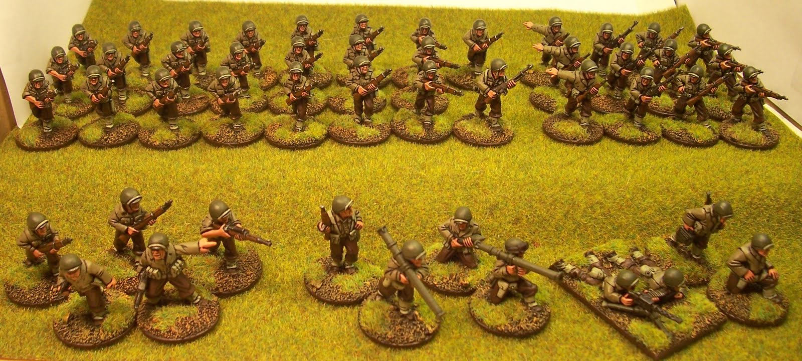 Pizzagrenadier's Miniature Wargaming Blog: 28mm U.S. Infantry (Late War).