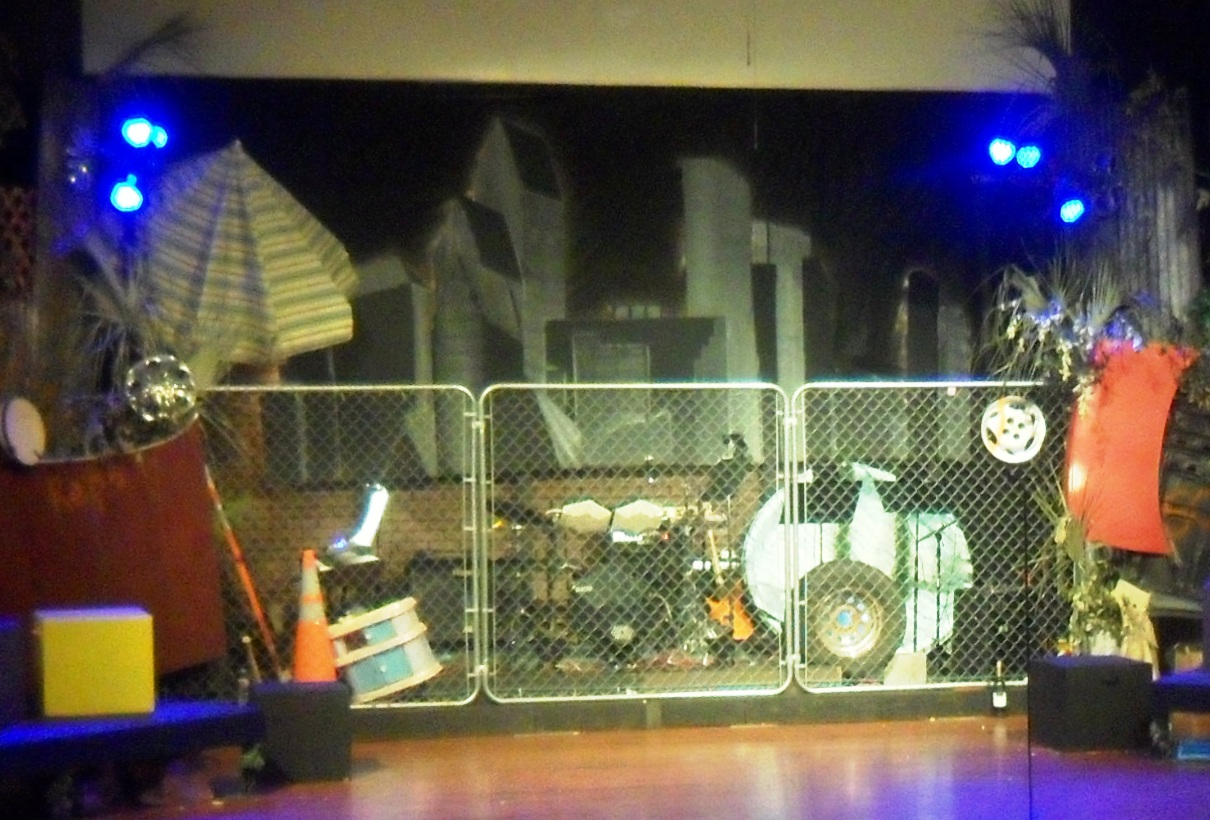 INTERIOR DESIGN CHALLENGES: GODSPELL SET DESIGN