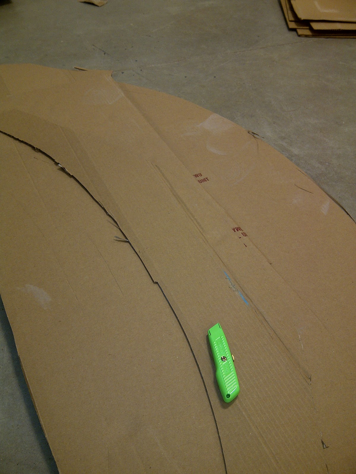 W.A.S.H. and ME ;): Cardboard Banana