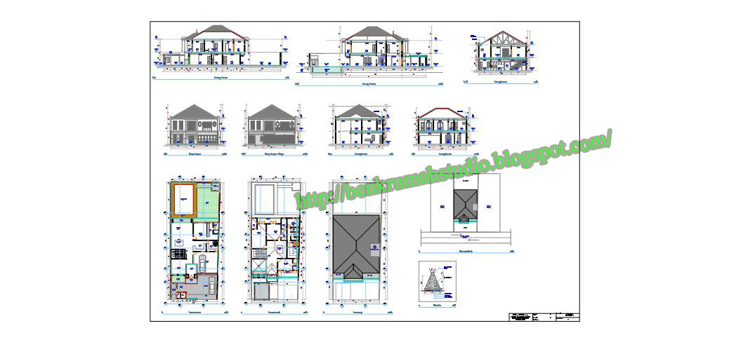 10+ Trend Masa Kini Denah Rumah Imb Denah Rumah