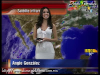 Las diosas del clima: Angie Gonzalez - ¡Impactante!