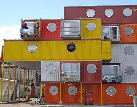 Healthy Home Blog: Cargotecture: Repurposing Shipping Containers