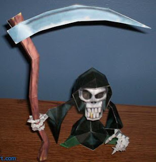 Gregg the Reaper Papercraft | Papercraft Paradise | PaperCrafts | Paper ...
