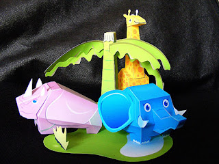 Your Very Own Zoo Papercraft | Papercraft Paradise | PaperCrafts ...