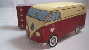 Volkswagen Van Papercraft | Papercraft Paradise | PaperCrafts | Paper ...