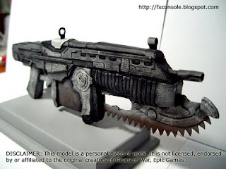 Gears of War: Lancer Papercraft | Papercraft Paradise | PaperCrafts ...